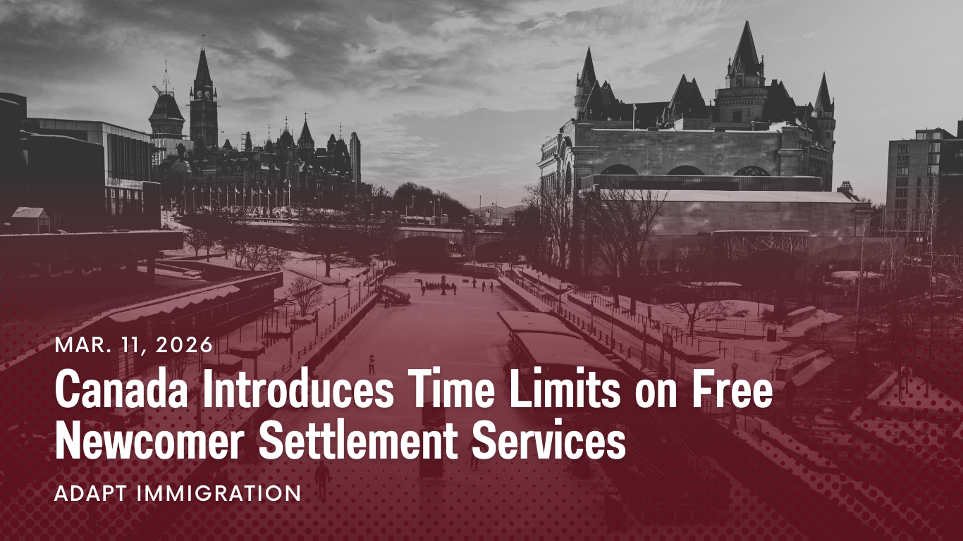 Settlement Services Time Limit in Canada Starting 2026